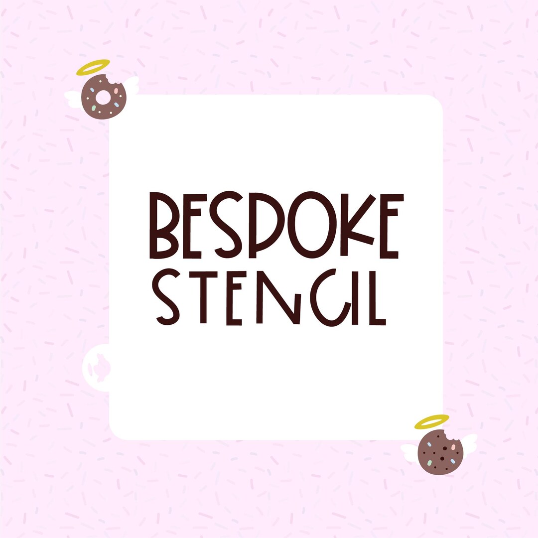Bespoke Stencil Cookie Cutter - Create Your Own Design - Etsy