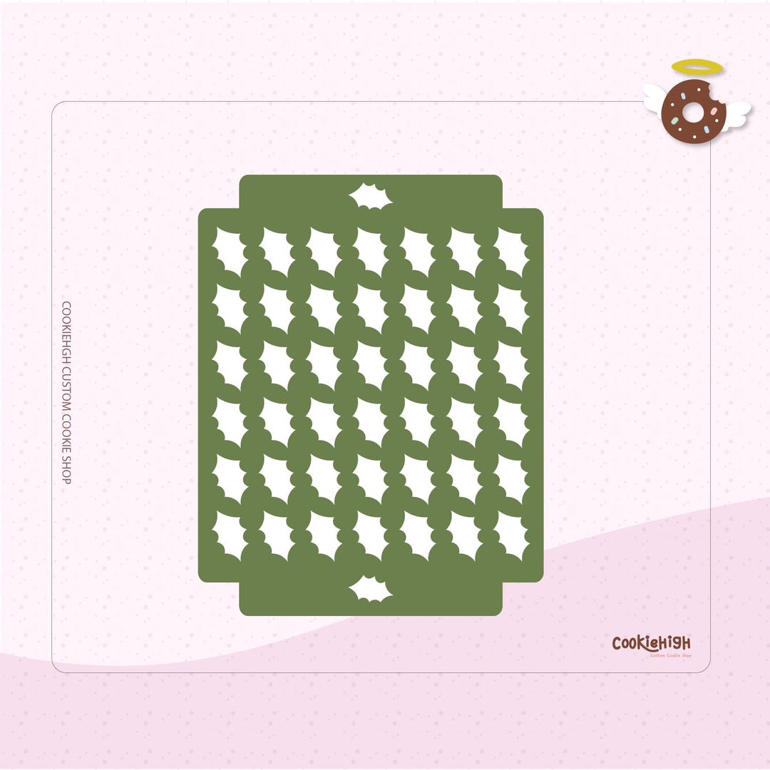 Digital: Mistletoe Leave Sprinkle 3 Sizes STL File for 3D Printing ...