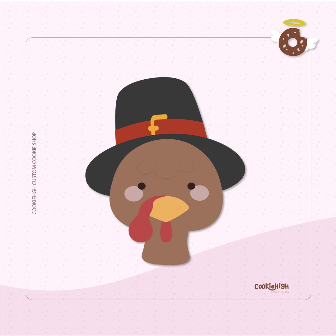 Turkey Face Cookie Cutter .stl | Instant Download! - Etsy