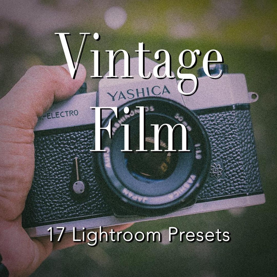 17 Vintage Film Style - Vintage Presets, Instagram Presets, Lightroom ...