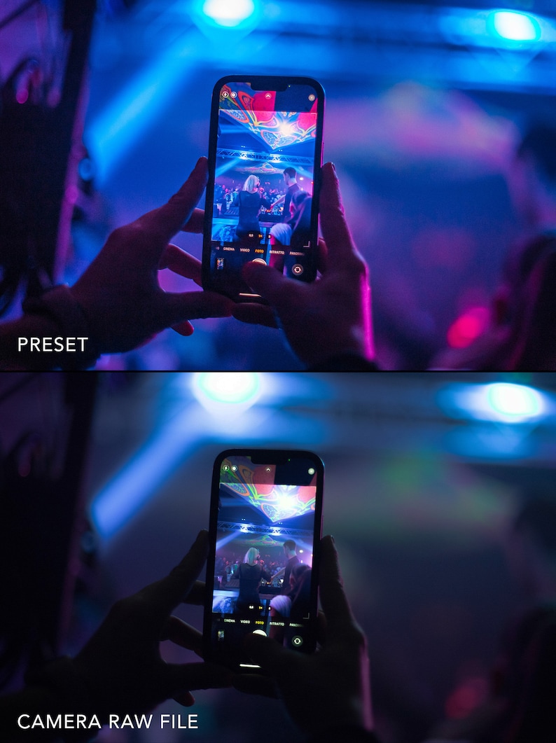 8 Professional Lightroom Presets for Concert, Night Club and Festival ...