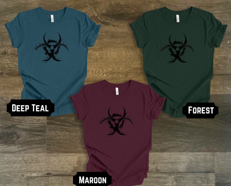 Biohazard, Zombie Outbreak, Danger Outbreak, Caution Shirt, Warning ...