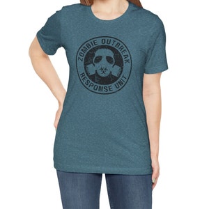 Zombie Response Unit, Zombie Shirt, Biohazard Shirt, Gas Mask Shirt ...