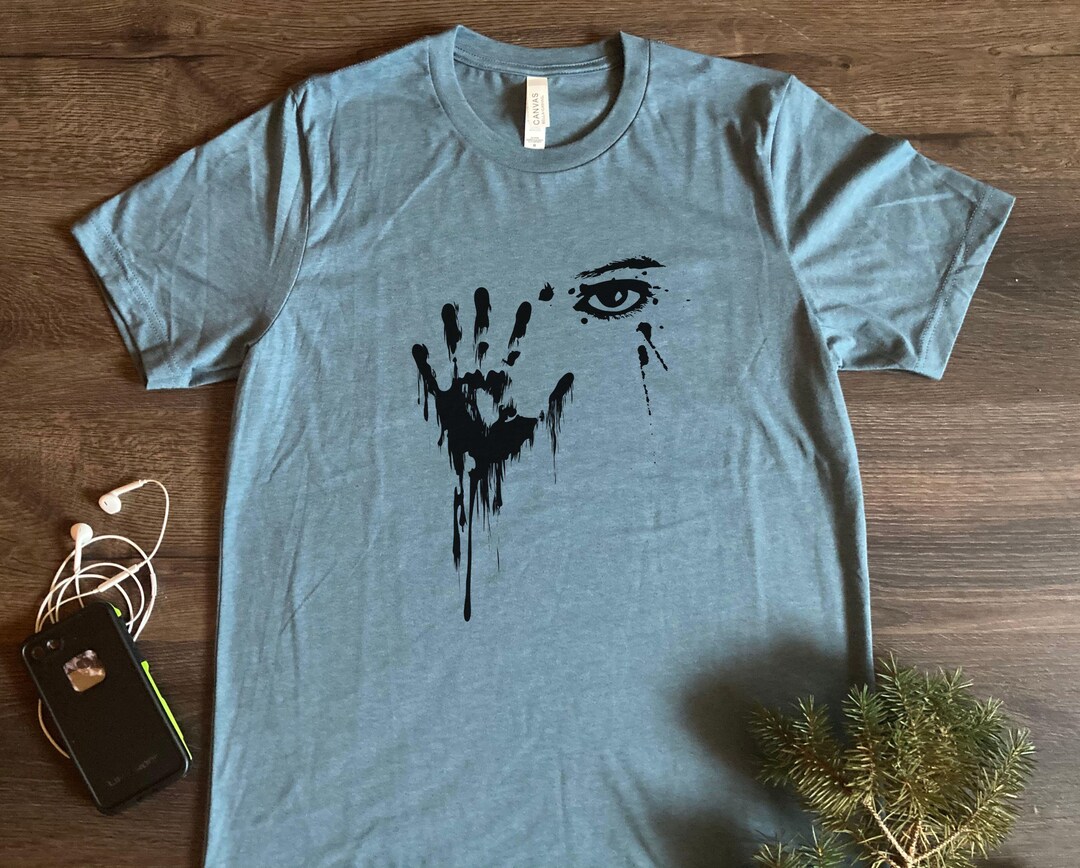 Trapped, Dark Punk Goth Emo Mental Health Tshirt Gift, Resist and ...