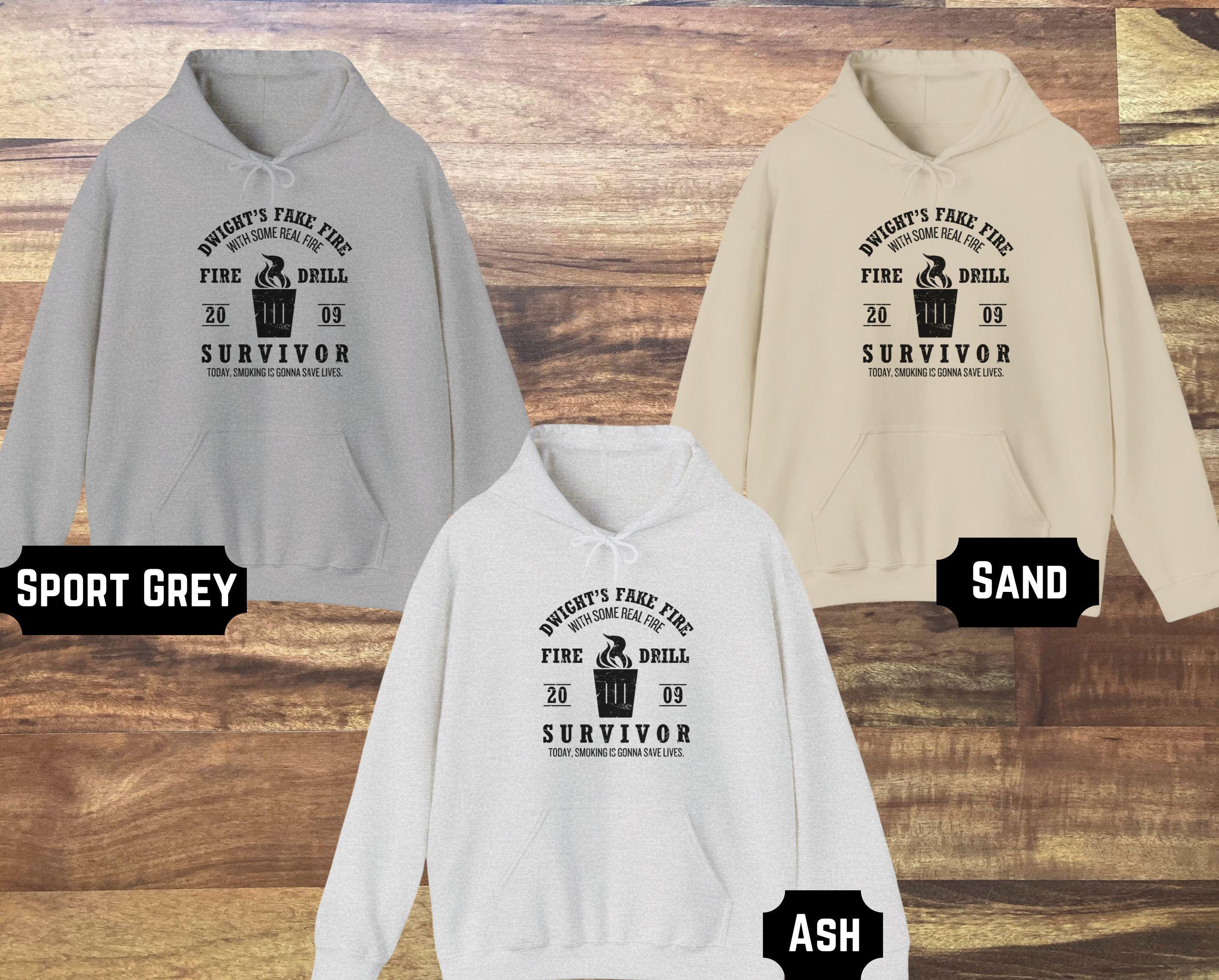 Fake Fire Drill, the Office TV Show Dwight Survivor Tshirt Gift, Funny ...