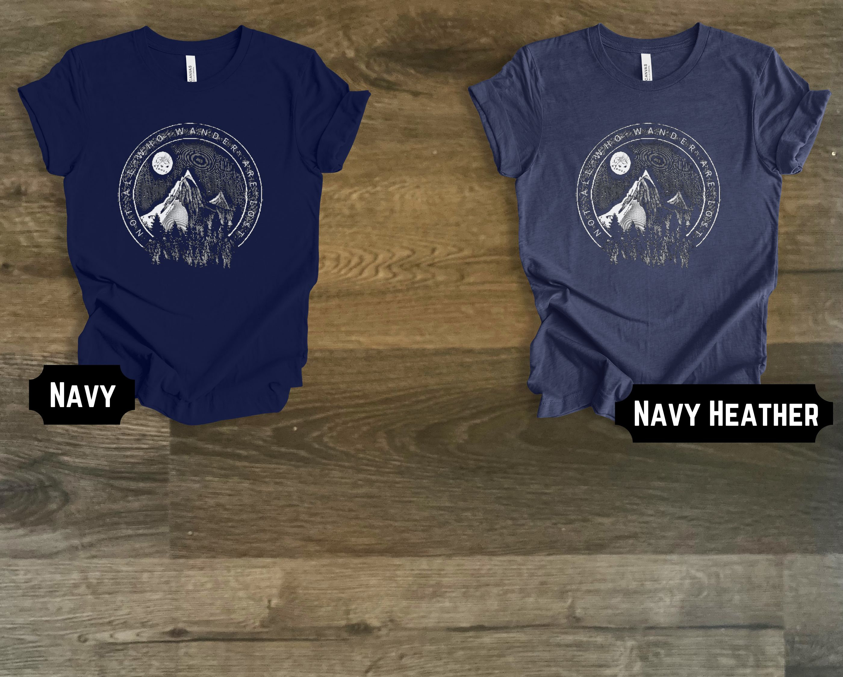 Not All Who Wander Shirt Wander Shirt Mountain Shirt - Etsy