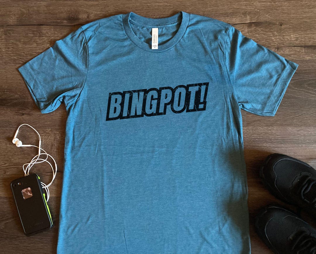 Bingpot, Funny Bingo Plus Jackpot Mashup Flub Bold Brooklyn Tshirt Gift ...