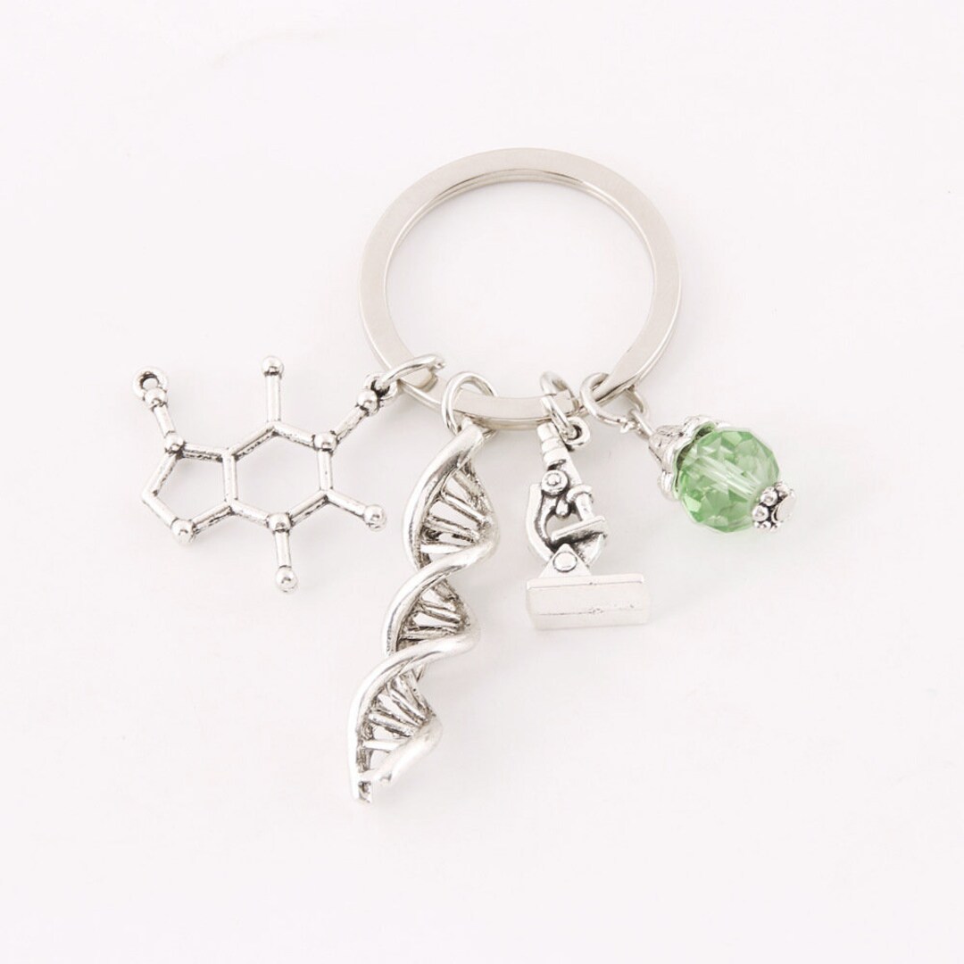 Microbiology-inspired Keychain Perfect Gift for Science - Etsy