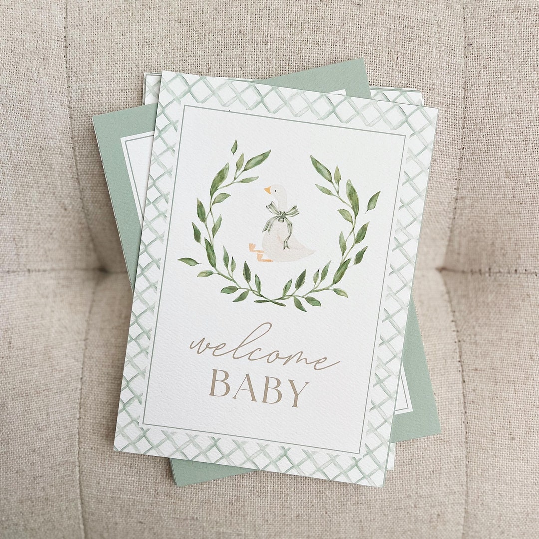 Baby Monthly Milestone Cards | Watercolor Milestone Cards | Green ...