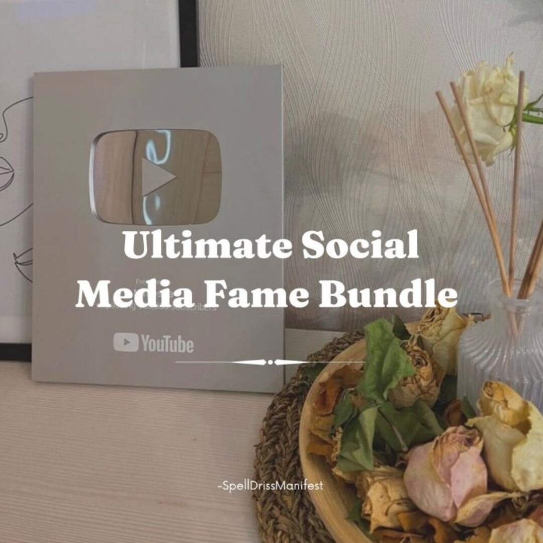 Ultimate Social Media Influencer Spell / Influencer Fame Spell ...