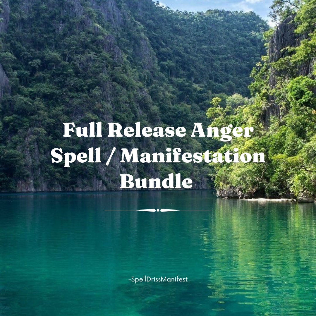 Release Anger Spell: Custom Manifestation Bundle - Etsy