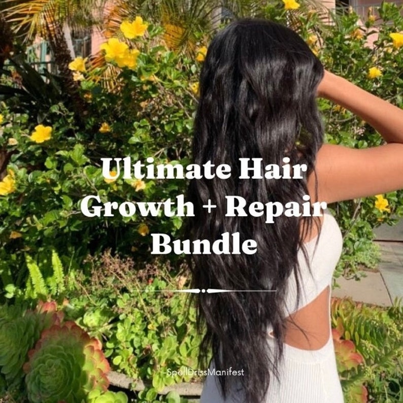 Ultimate Hair Growth, Hair Spell, Manifestation Bundle - Custom Spell ...