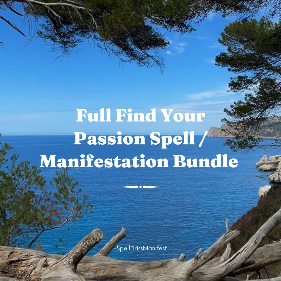 Passion Finder Spell Bundle: Custom Same Day Casting - Etsy