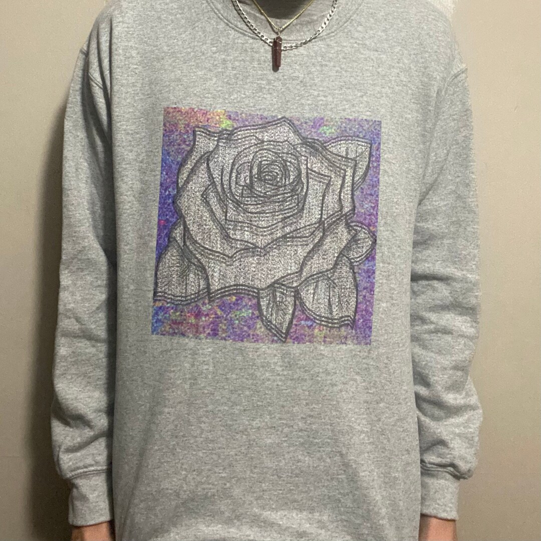 Static Collection Crew Neck Psychedelic Trippy Clothing - Etsy