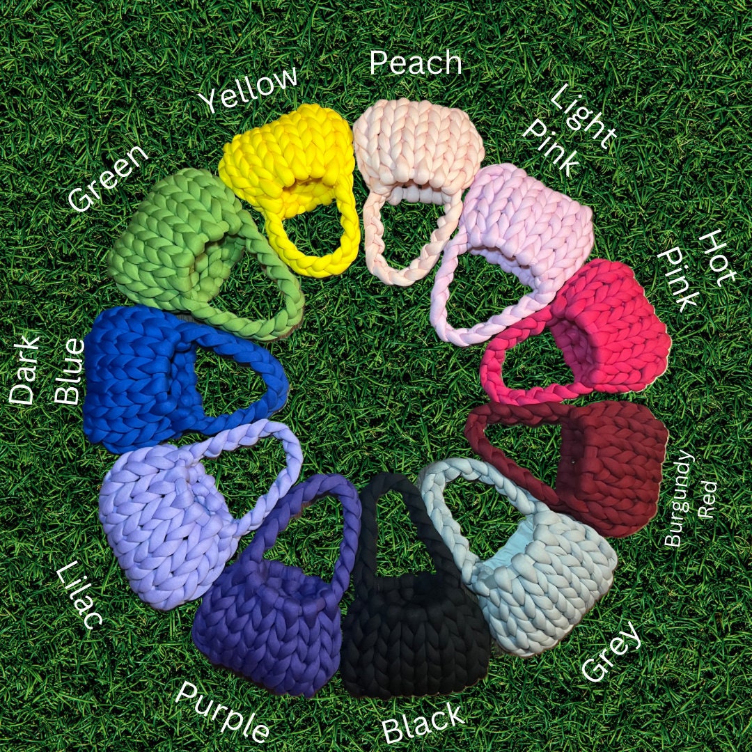 Knit Mandu Bag - Etsy