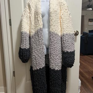 Knit Duster - Etsy