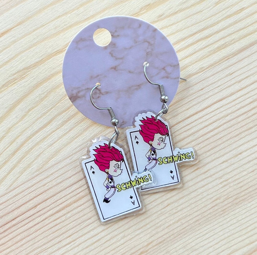 Anime Character Earrings - Etsy