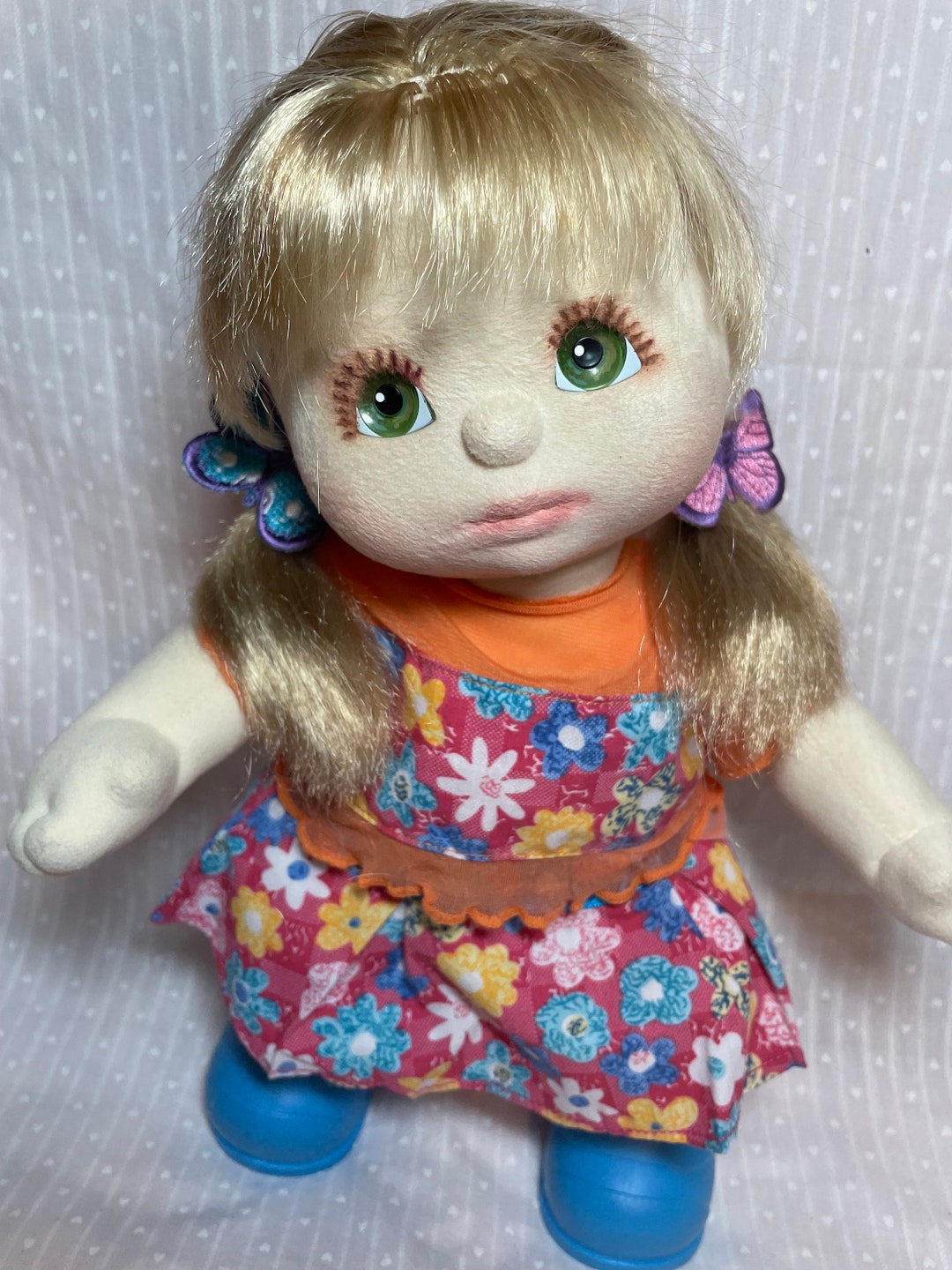My Child Doll Girl USA Edition 1985 Green Eyes Blonde Hair - Etsy