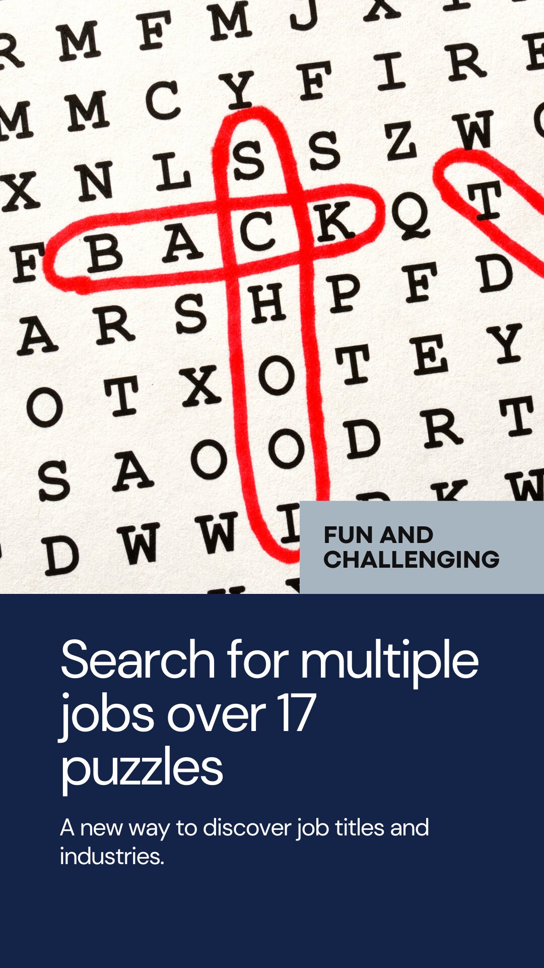 Word Search-job Themed Digital Download - Etsy