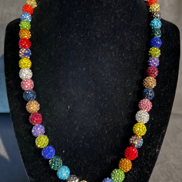 Bling Personalized Baseball Necklace - Etsy