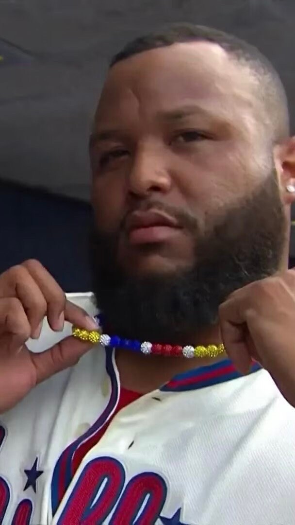 Miami Baseball Beaeded Necklace Rhinestone Bead Bling Shiny Chain ...