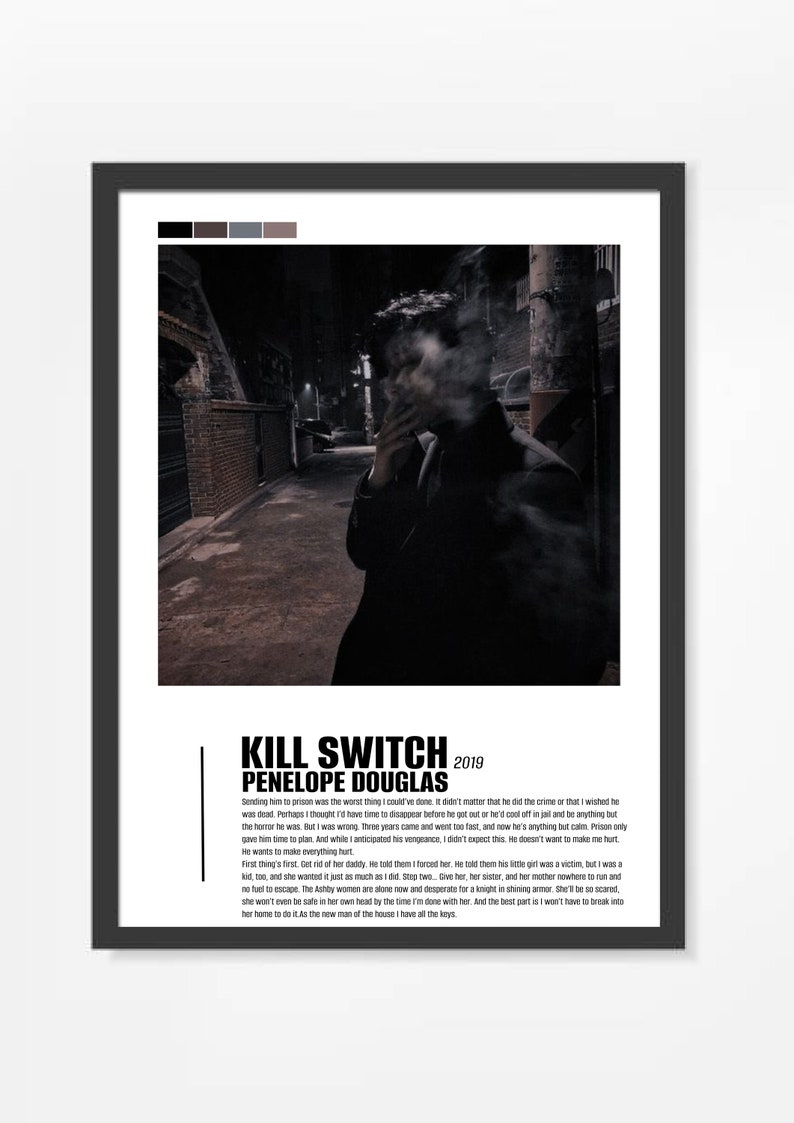 Kill Switch by Penelope Douglas Poster - Digital Download, Poster,art ...