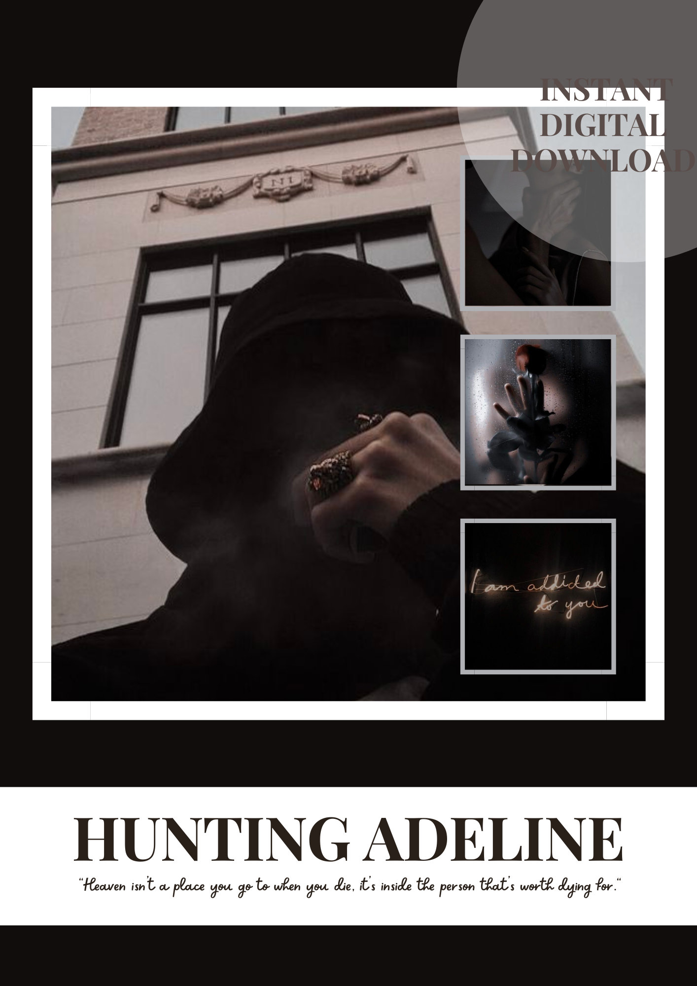 Hunting Adeline by H.D. Carlton Poster Digital Download - Etsy
