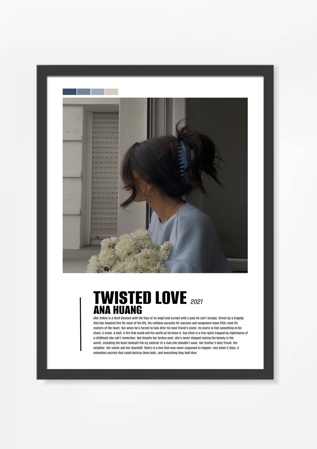 Twisted Love by Ana Huang Poster - Digital Download, Poster, Wall Art ...