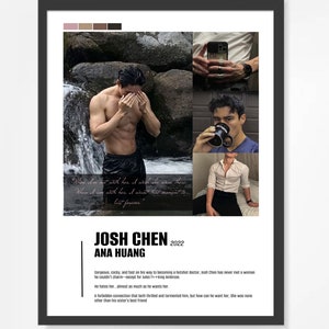 Josh Chen by Ana Huang Poster - Digital Download, Poster, Wall Art ...