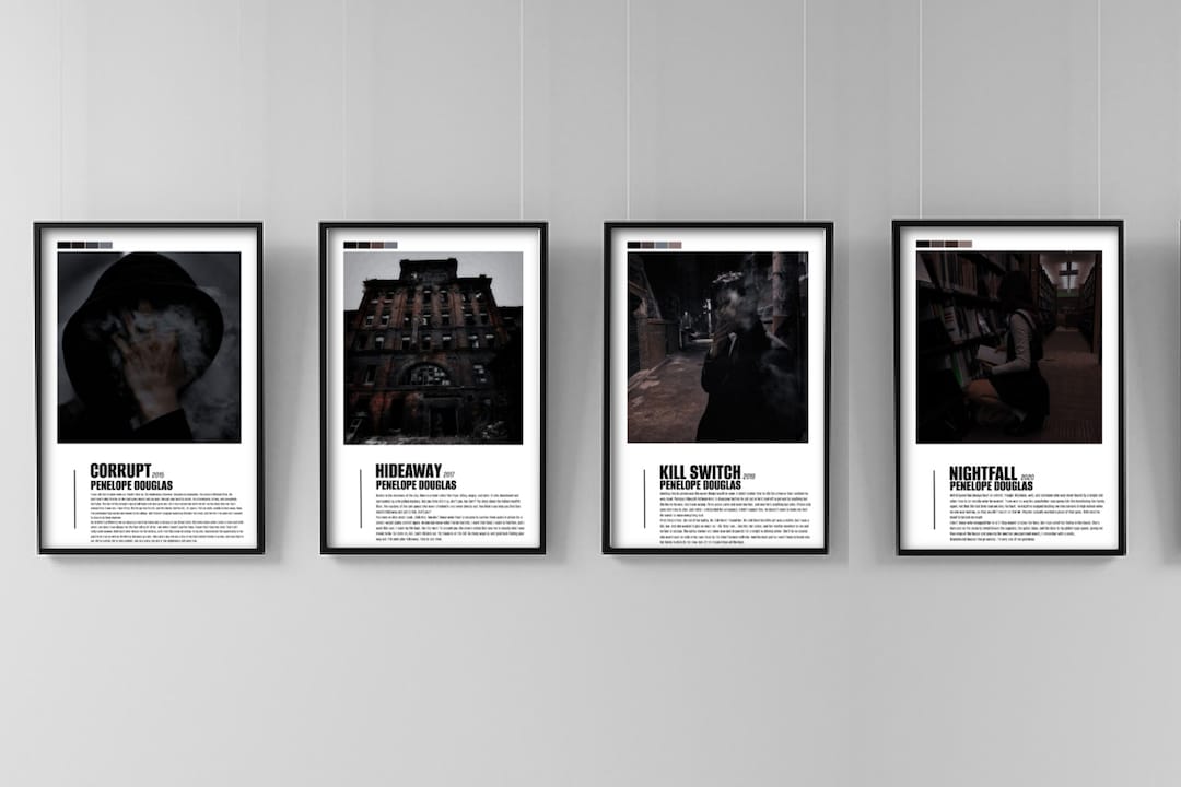 Devils Night Series by Penelope Douglas Poster - 4 X Digital Download ...