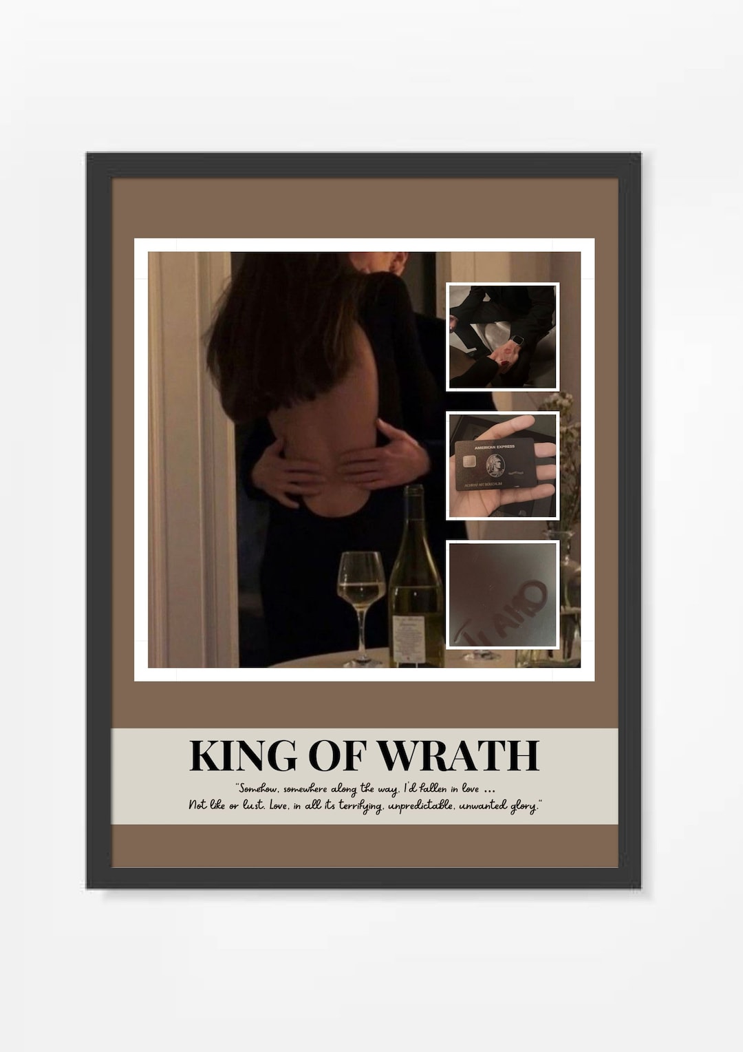 King of Wrath by Ana Huang Poster - Digital Download, Poster, Wall Art ...