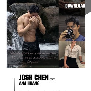 Josh Chen by Ana Huang Poster - Digital Download, Poster, Wall Art ...