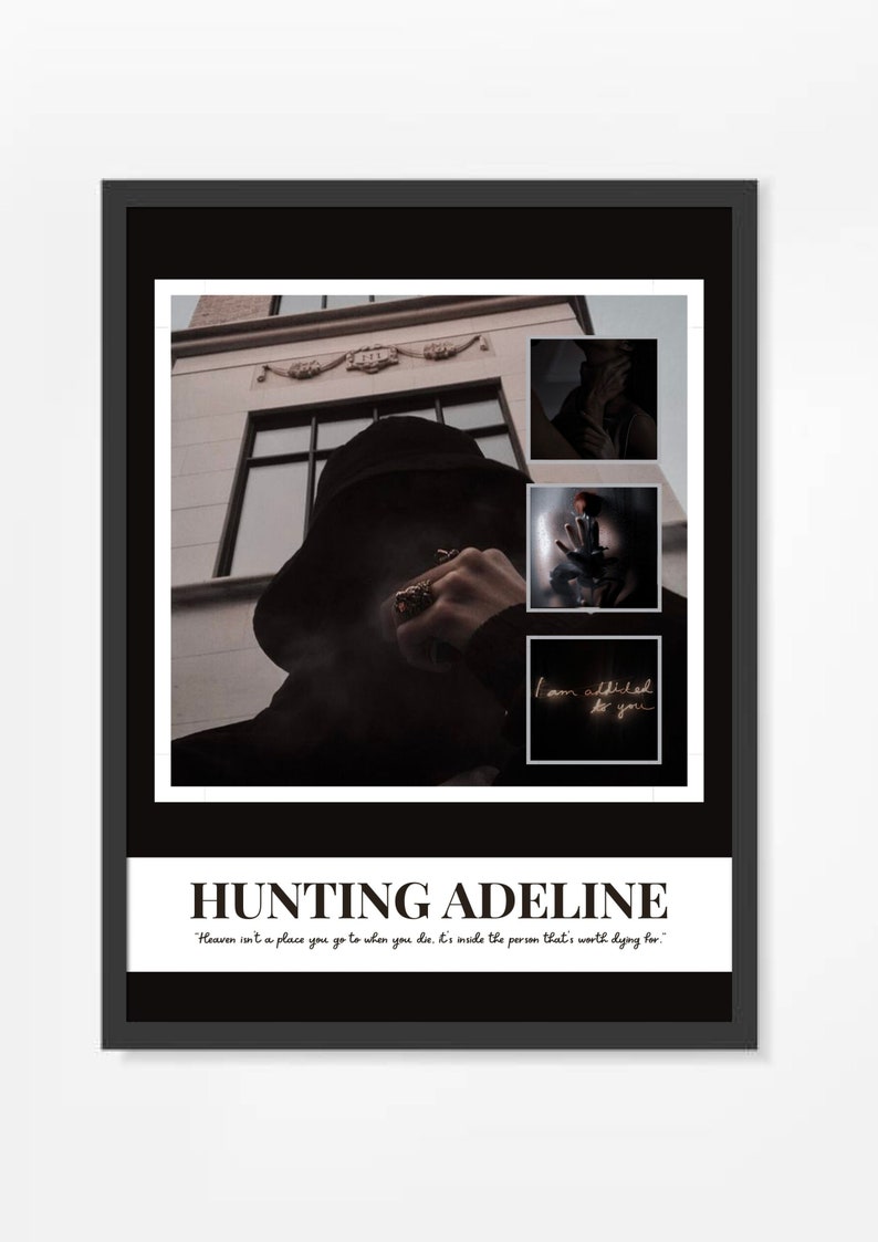 Hunting Adeline by H.D. Carlton Poster Digital Download - Etsy