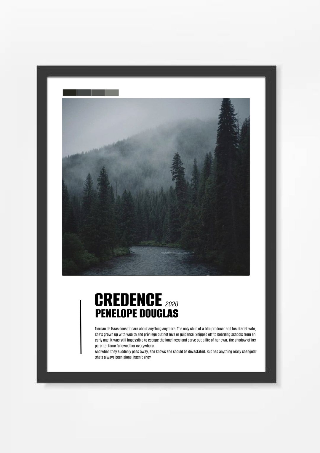 Credence by Penelope Douglas Poster - Digital Download, Poster, Wall ...