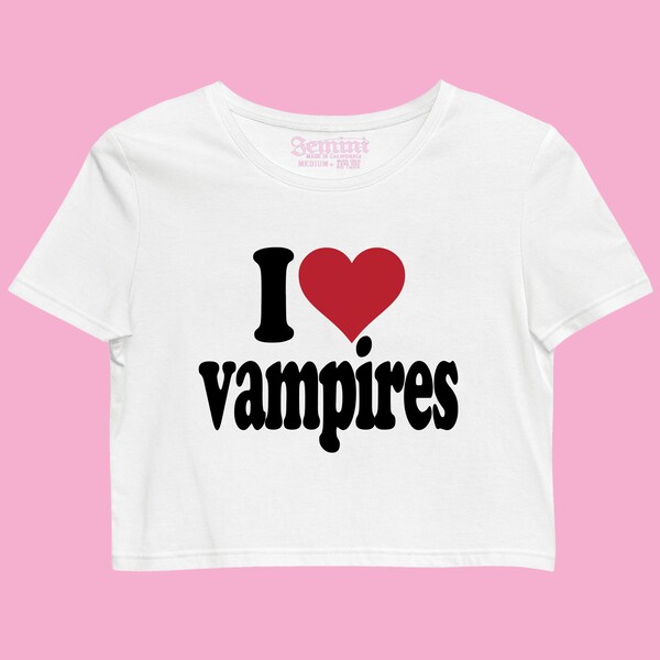 I Love Vampires Shirt - Etsy