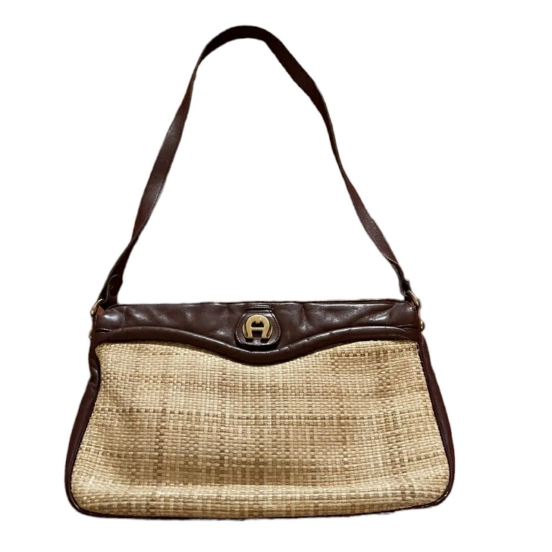 Etienne Aigner Woven Shoulder Bag Women's - Etsy