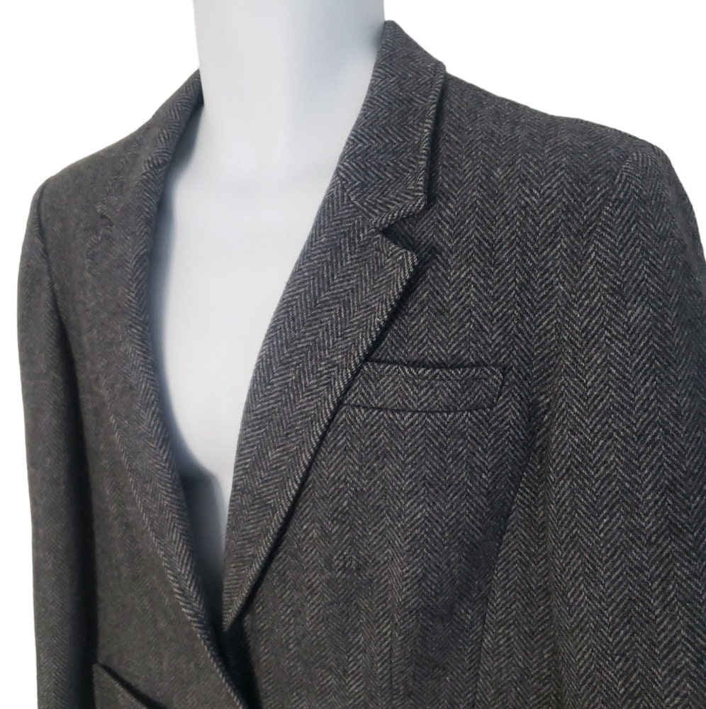 Pendleton Vintage Herringbone Blazer Women's - Etsy