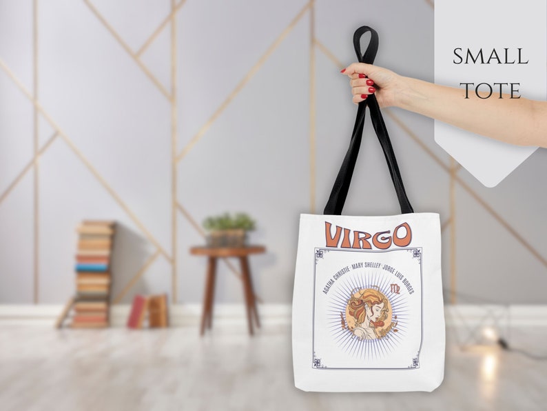 Virgo Zodiac Tote Astrology Tote Virgo Symbol Tote Virgo Bag - Etsy