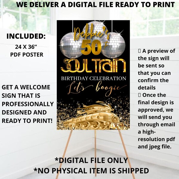 Soul Train Party Invitation - Etsy