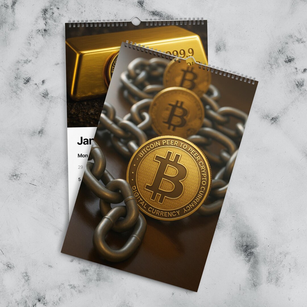 Bitcoin Calendar (2026) - Etsy