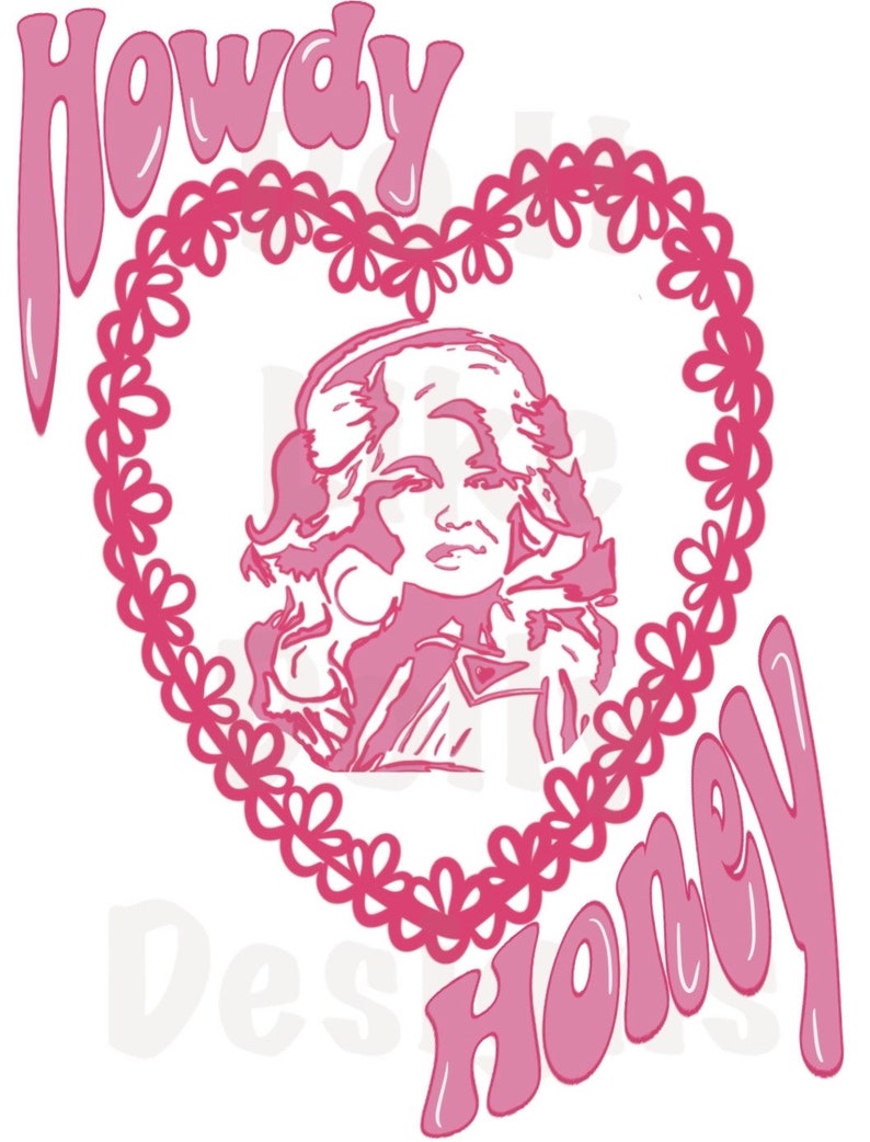 Howdy Honey Dolly PNG & JPEG Bundle - Etsy