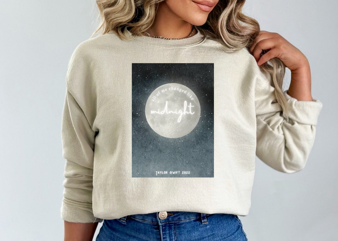 Taylor Swift All of Me Changed Like Midnight Cozy Gildan Sweatshirt ...