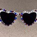 Chase Elliot Race Day Glasses| Rhinestone Glasses| Nascar - Etsy