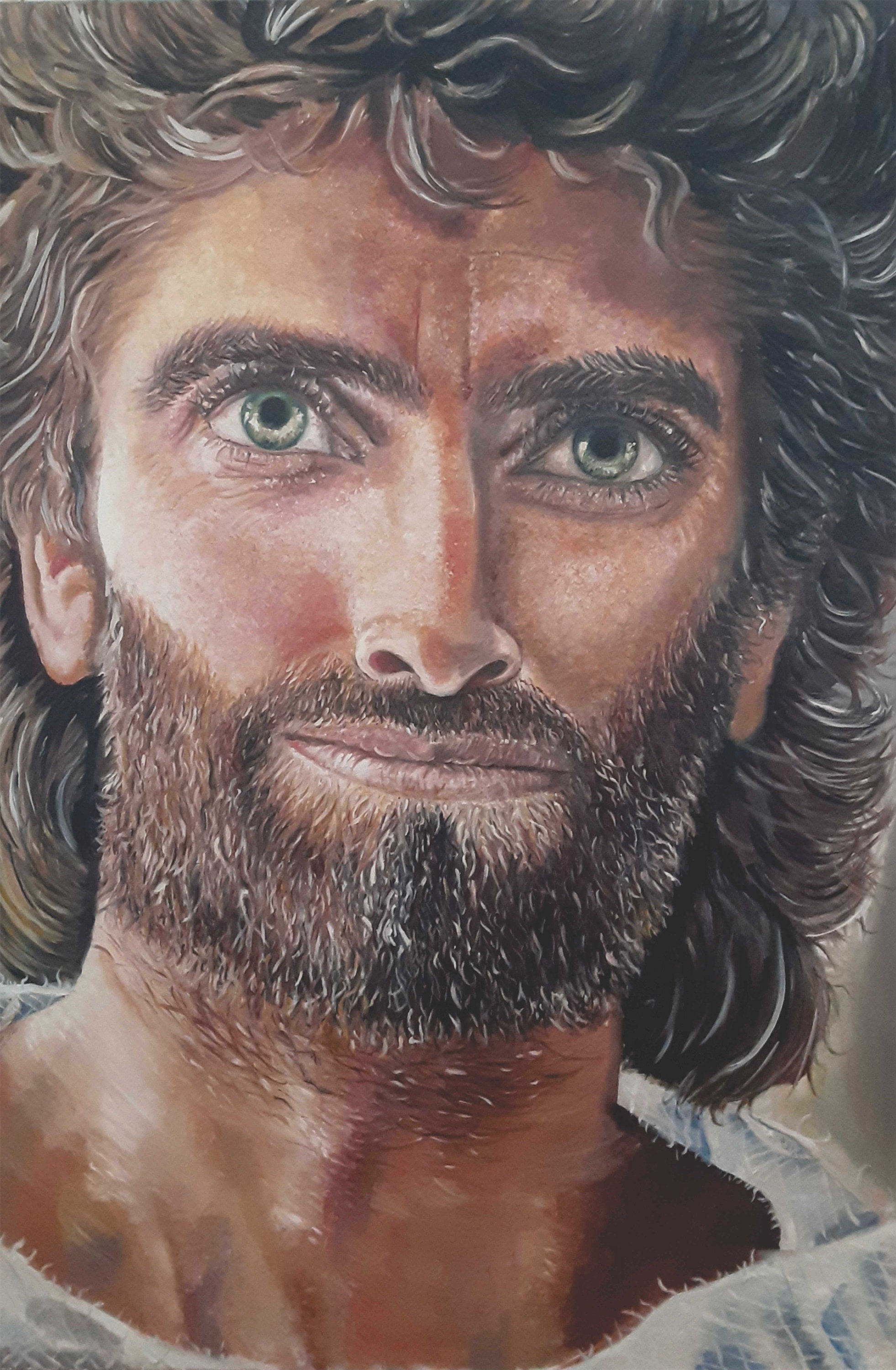 Jesus Christ Digital Painting. - Etsy