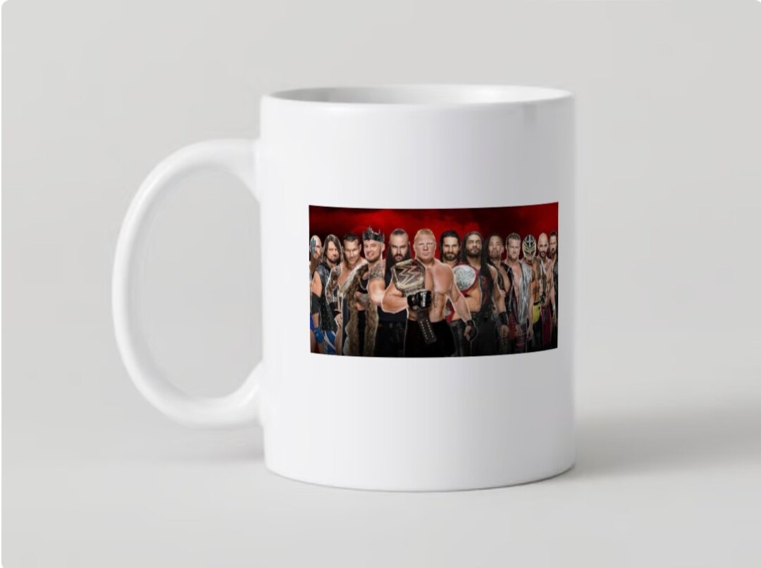 WWE Mug, Coffee Mug, Tea Mug, Mug, WWE, Wrestling, Ceramic Mug - Etsy