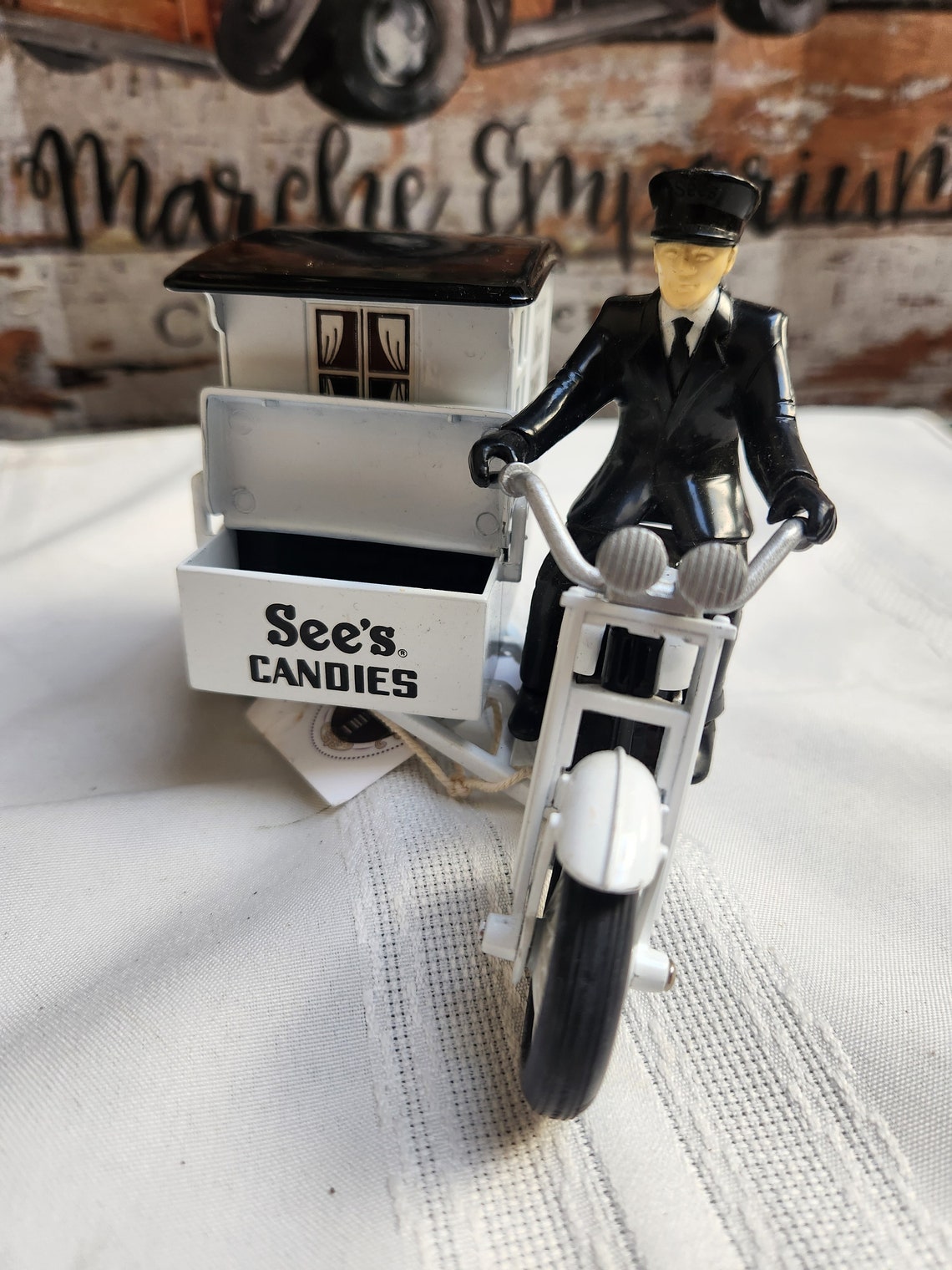 75th Anniversary SEE'S Candies Motorcycle With Side Car and Driver - Etsy