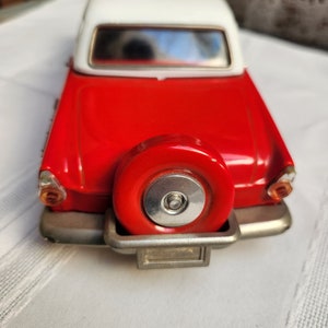 Vintage Red Ford Thunderbird Friction Toy Car, Made in Japan - Etsy