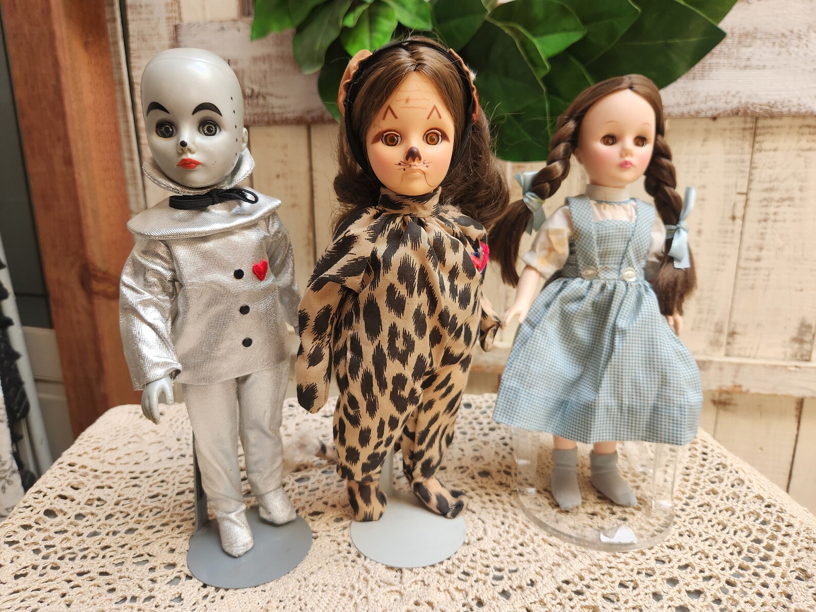 Vintage 1980's Effanbee Wizard of Oz Dolls - Etsy