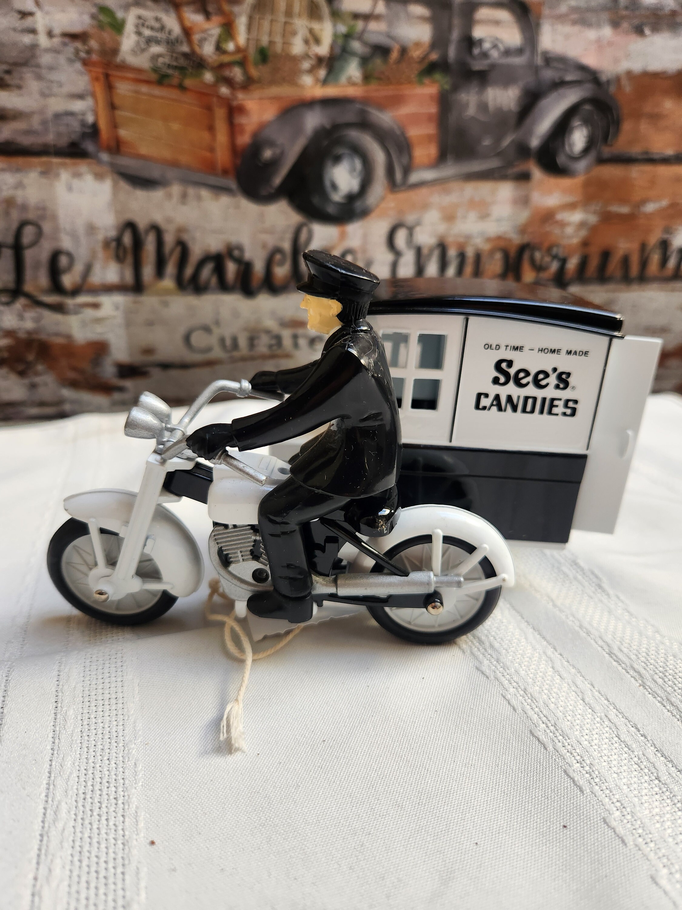 75th Anniversary SEE'S Candies Motorcycle With Side Car and Driver - Etsy