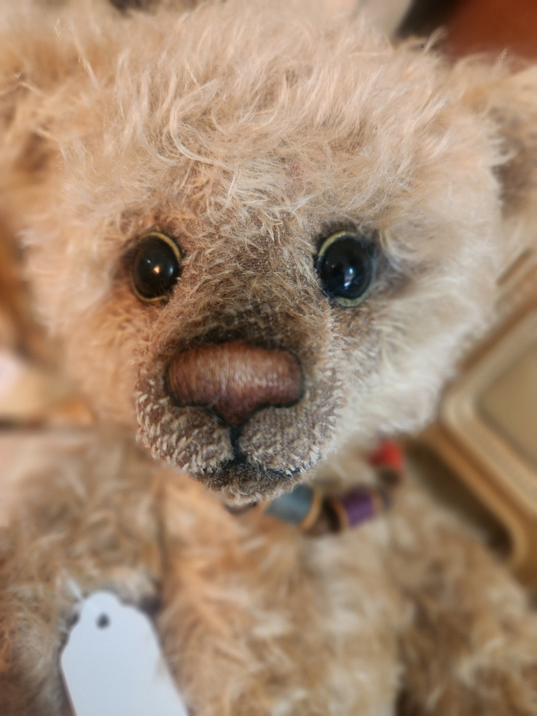 Samantha's Collectible Mohair Bear - Etsy
